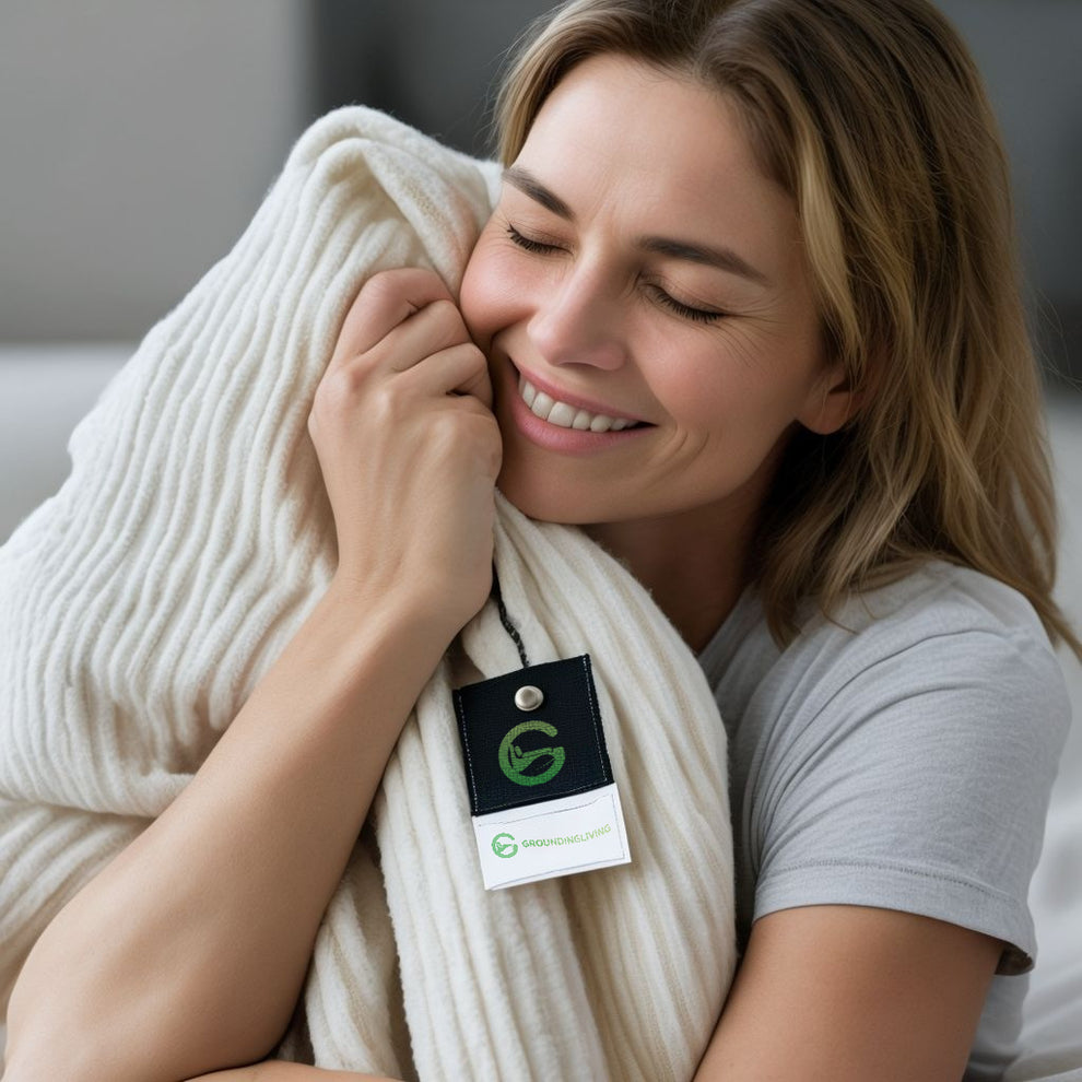 Grounding Blanket Kit | Soft Earthing Throw with Cord – Sleep Better ...